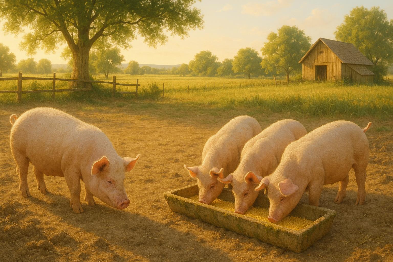 Which nutrients are most crucial in a comprehensive hog feed formula ...